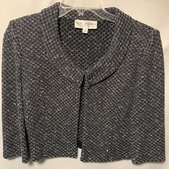 St. John | Jackets & Coats | St John Collection Knit Bolero Tweed ...